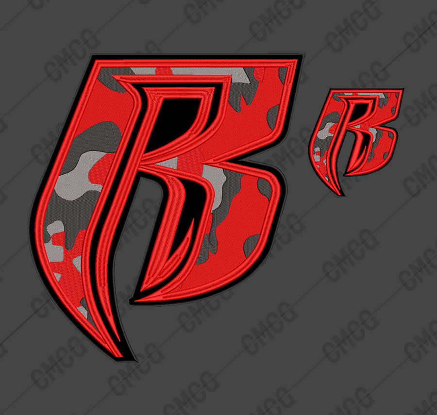 RR Camo Red w/Red (Print) | Custom MC Gear